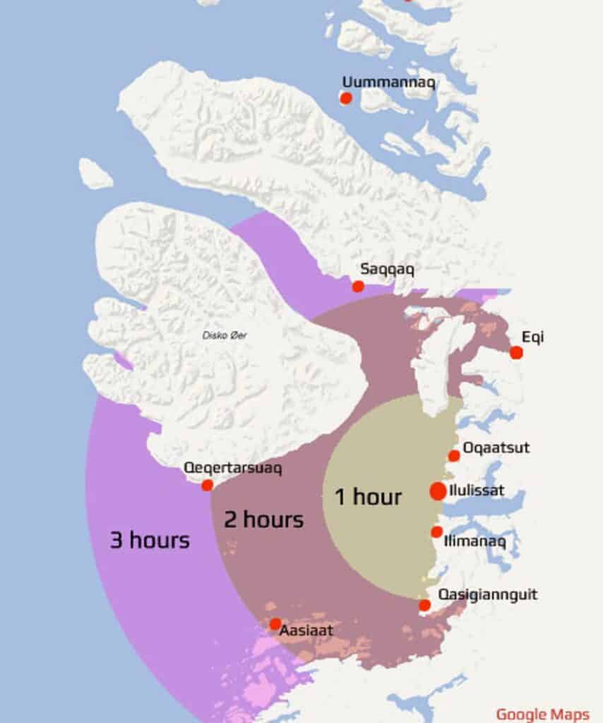 Pay by the Hour Private Charter | Ilulissat | Disko Bay | Guide to ...