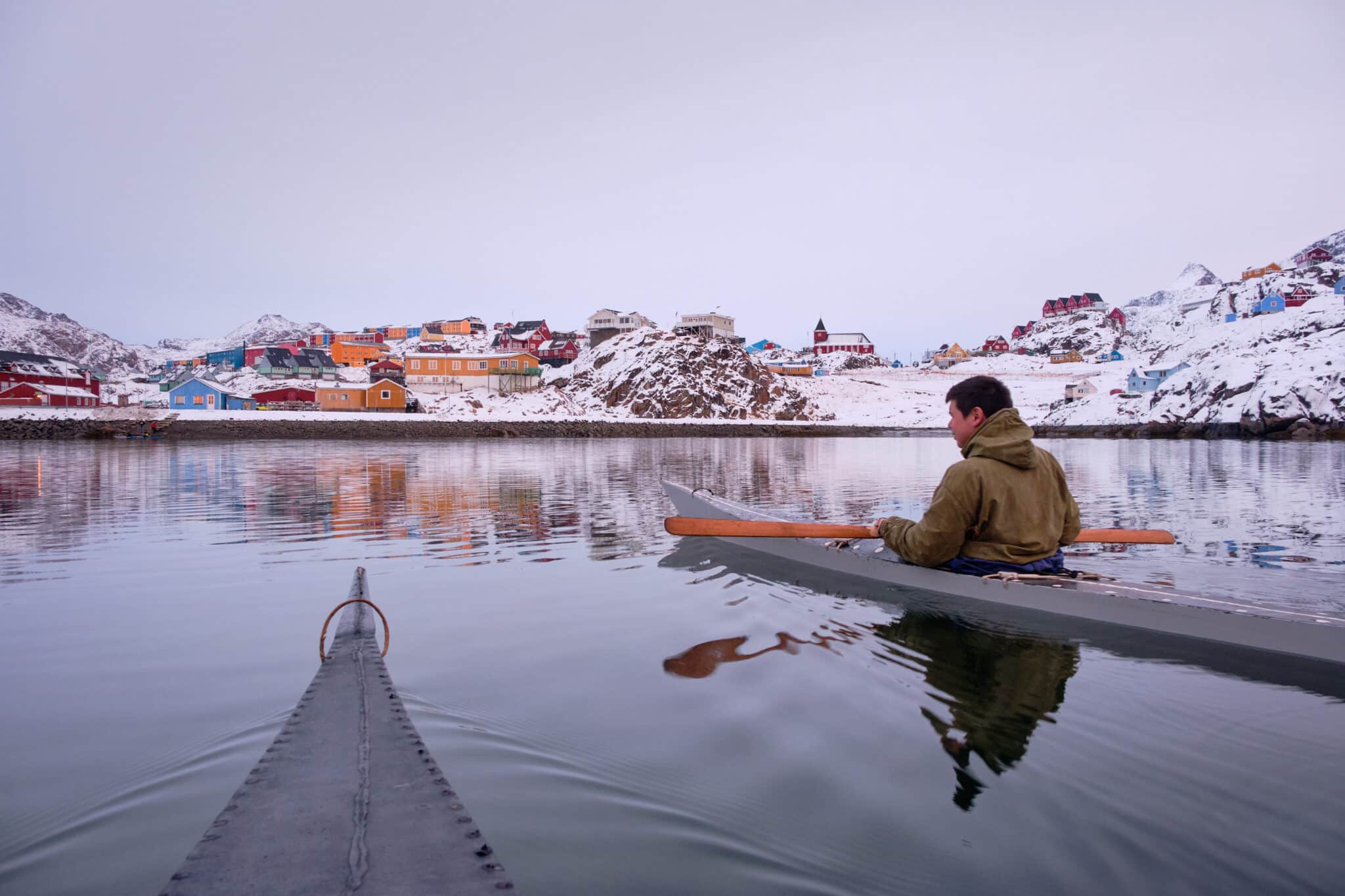 Traditional Greenlandic Kayak tour | Sisimiut | Guide to Greenland