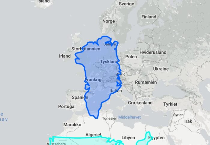 The true size of Greenland, should it be a Continent? | Guide to Greenland