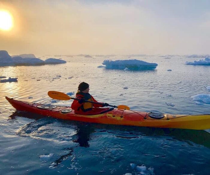 Amazing kayak tour among the icebergs | Guide to Greenland
