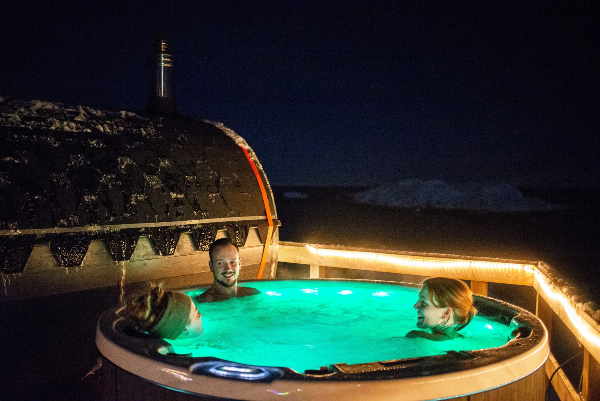 Sleep beneath the Arctic Sky in an Aurora Glass Igloo | Nuuk